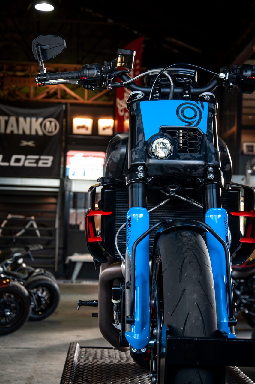 Sébastien Loeb X Tank Machine Indian ‘FTR Loeb’ front - BNM