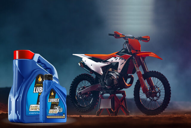 LUBREX Engine Oil For Motorcycles - Developed & Made in UAE - BNM